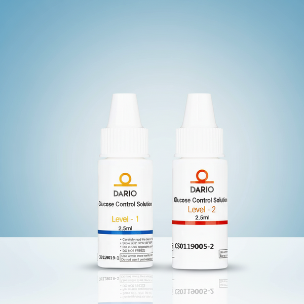 Dario Control Solution | Glucose Meter Accuracy Testing