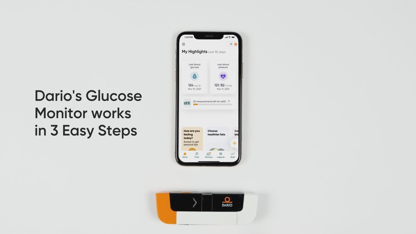 Dario Health Monitoring Systems | Glucose & BP Tracking